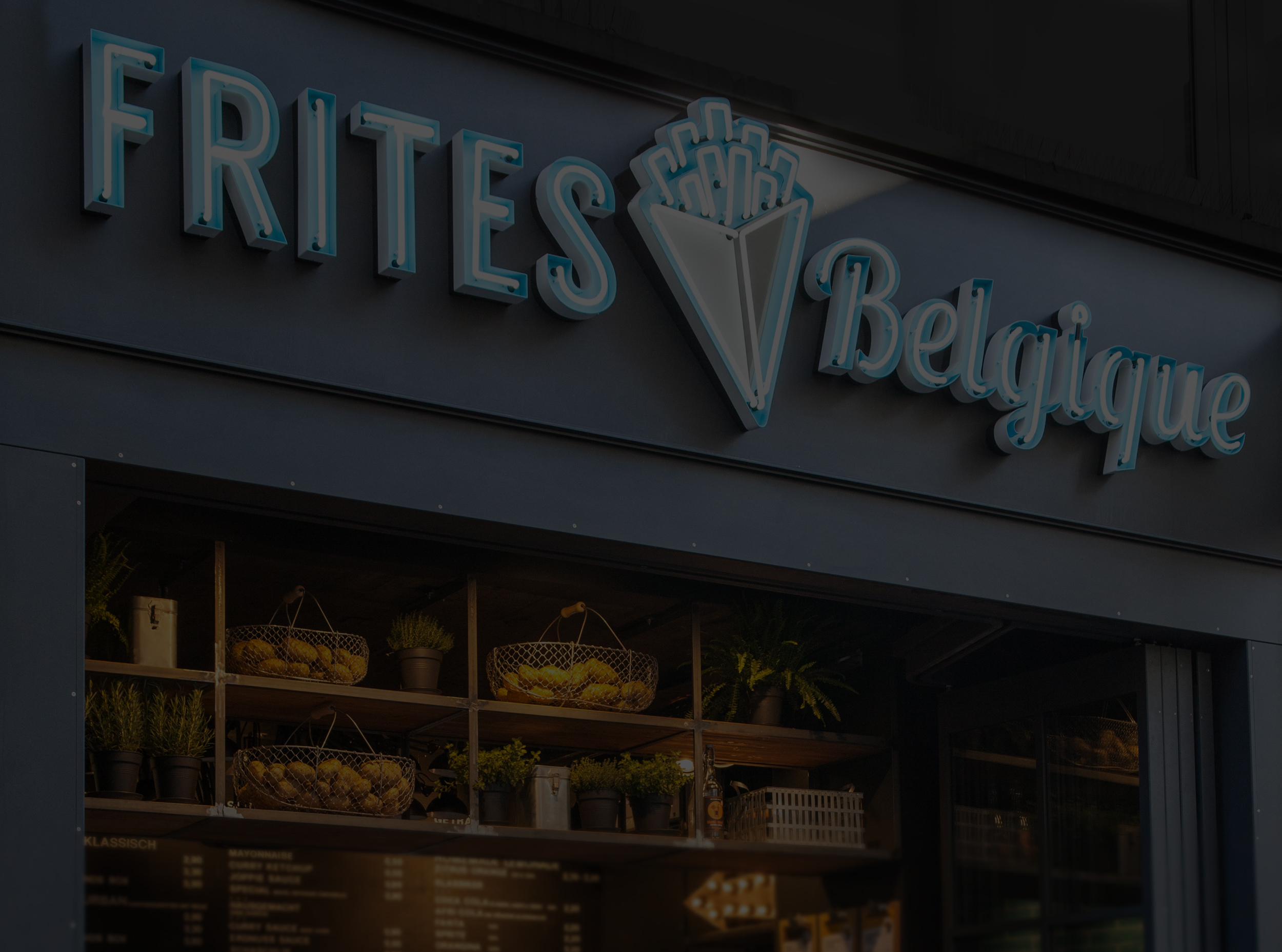 Frites Belgique – Original belgische Fritten